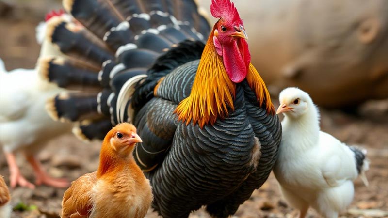 2024 yılında tavuk ve hindi üretiminde dikkat çeken artışlar